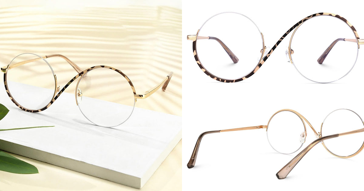 Embrace the chic and versatile style of half frame glasses