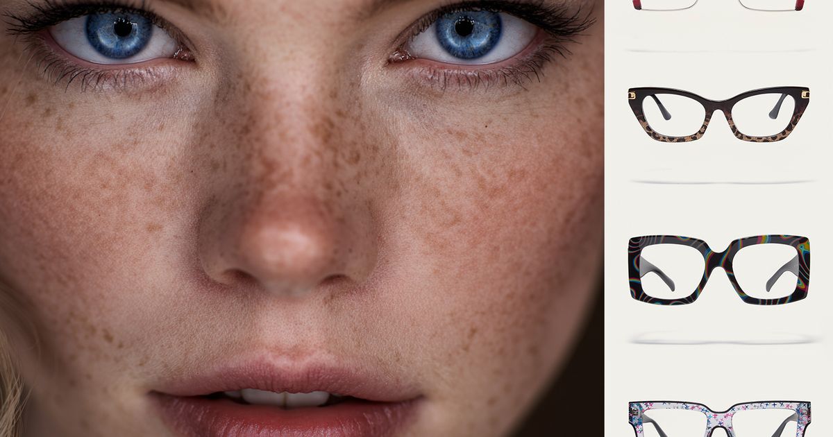 What Color Eyeglasses Look Best with Blue Eyes? Frame Color Tips to ...