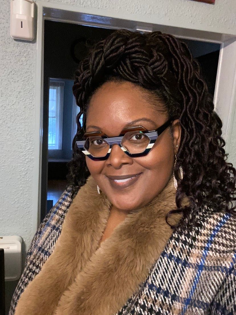 Ailsa - Geometric Colorful Eyeglasses | Vooglam