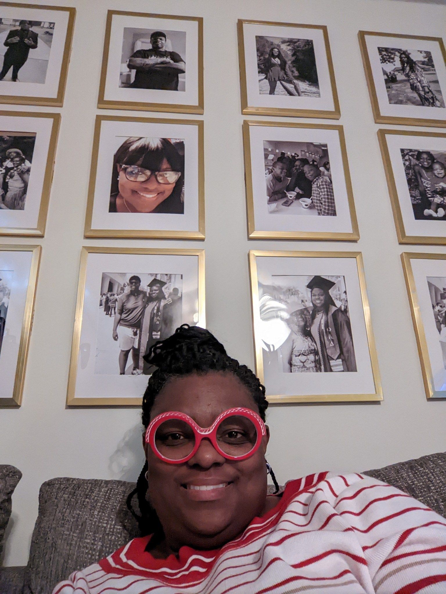 Admetus - Round Red Eyeglasses | Vooglam