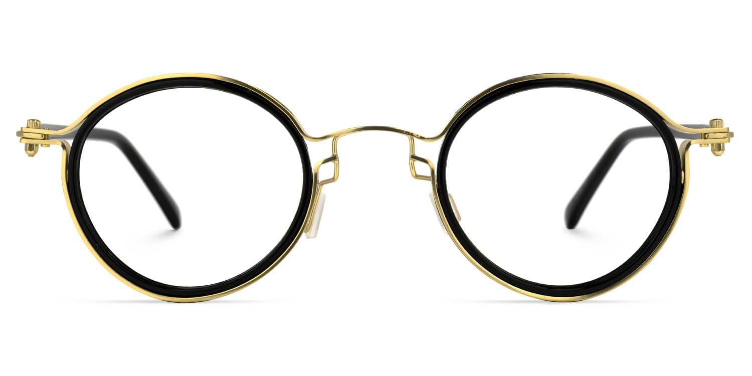 Round Black Eyeglasses | Vooglam.com