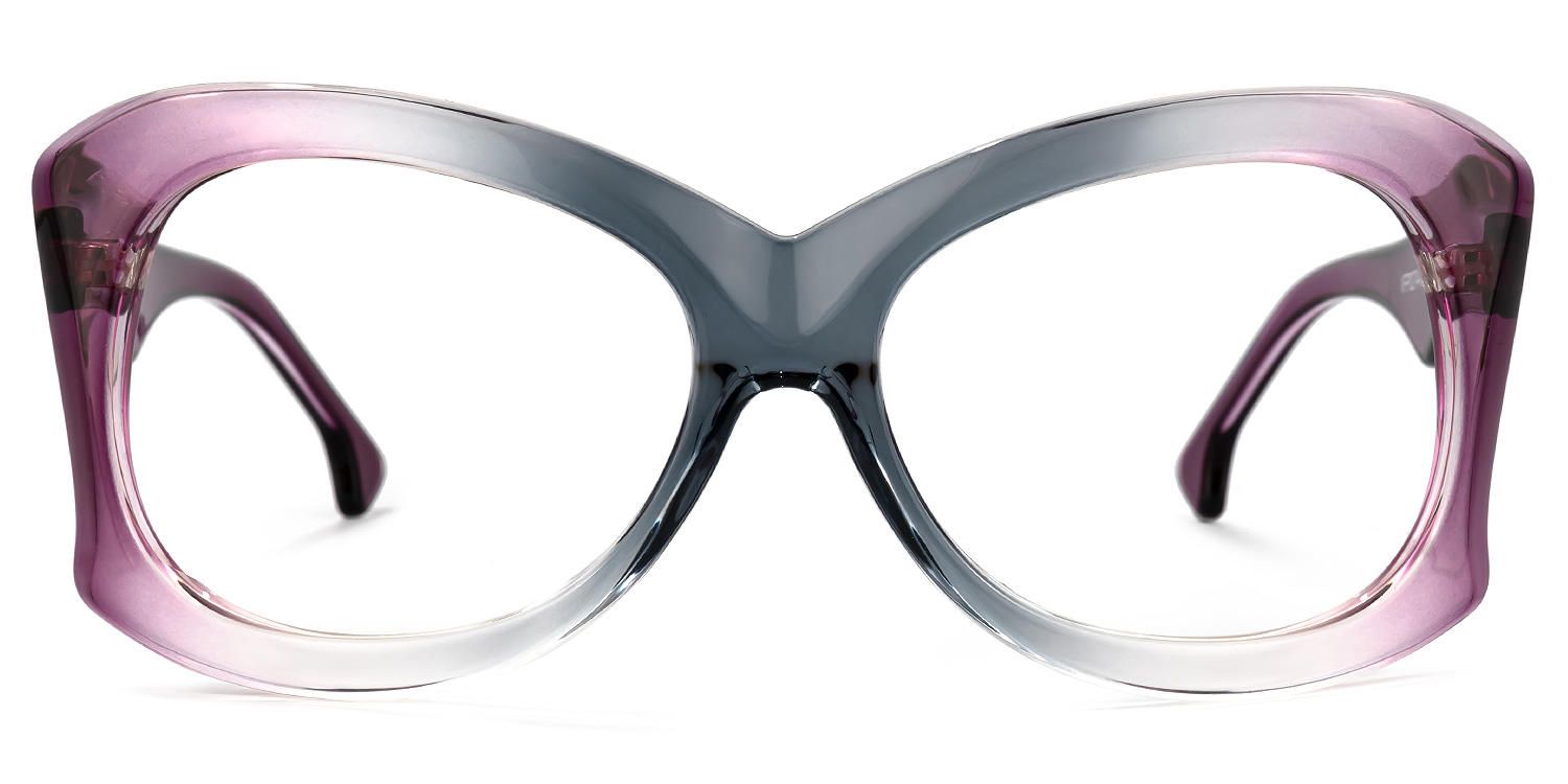 Beautiful Grey Eyeglasses Vooglam.com