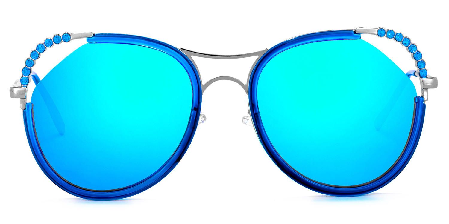Aviator Blue Sunglasses | Vooglam.com