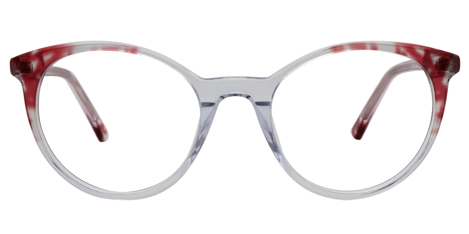 Solstice Oval Red/Tortoise Eyeglasses | Vooglam