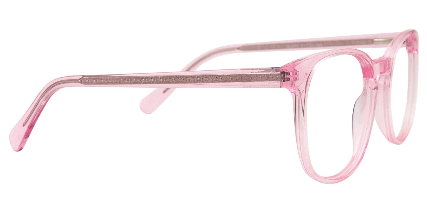 Decent Square Pink Eyeglasses│vooglam Optical Glasses