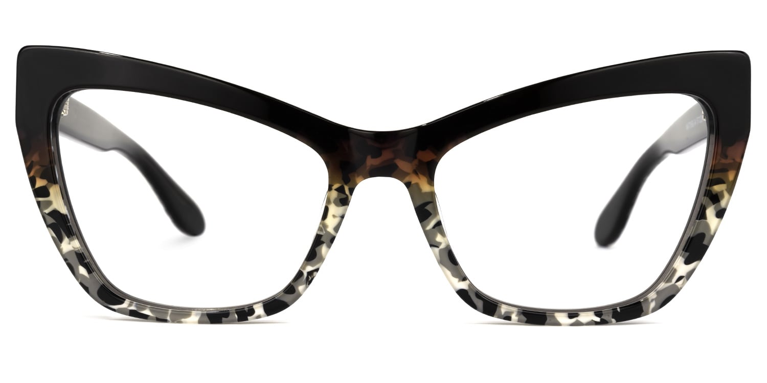 Gonzalez Cat Eye Greytortoise Eyeglasses Vooglam