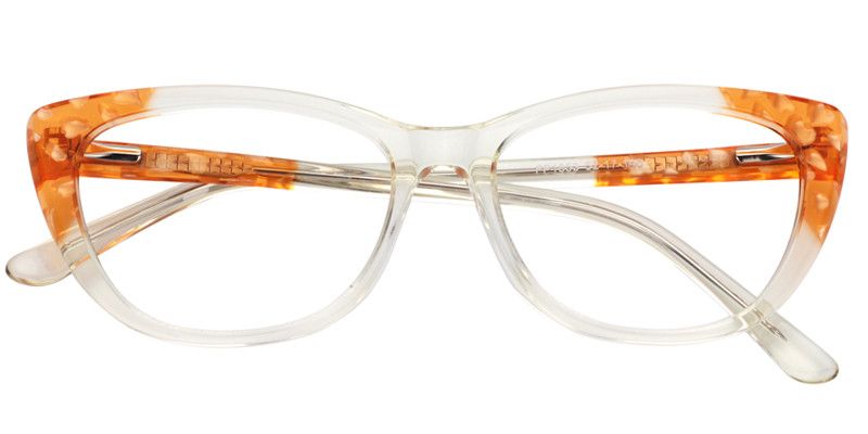 Suzanne Cat Eye Crystal Glasses