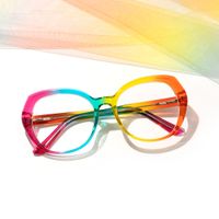 Snowden - Geometric Multicolor Eyeglasses | Vooglam