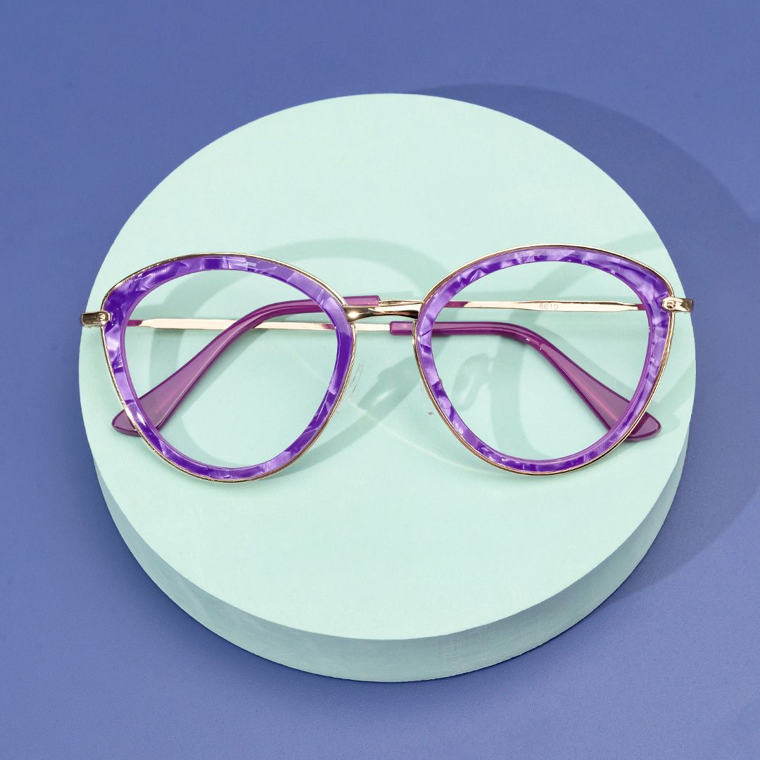 Great Description About Round Purple Eyeglass Frames
