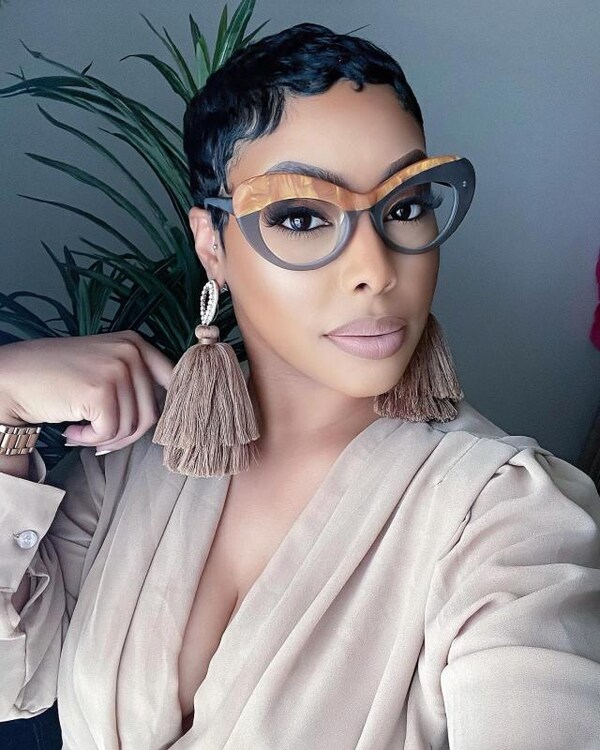 Lolade - Cat Eye Coffee Eyeglasses | Vooglam