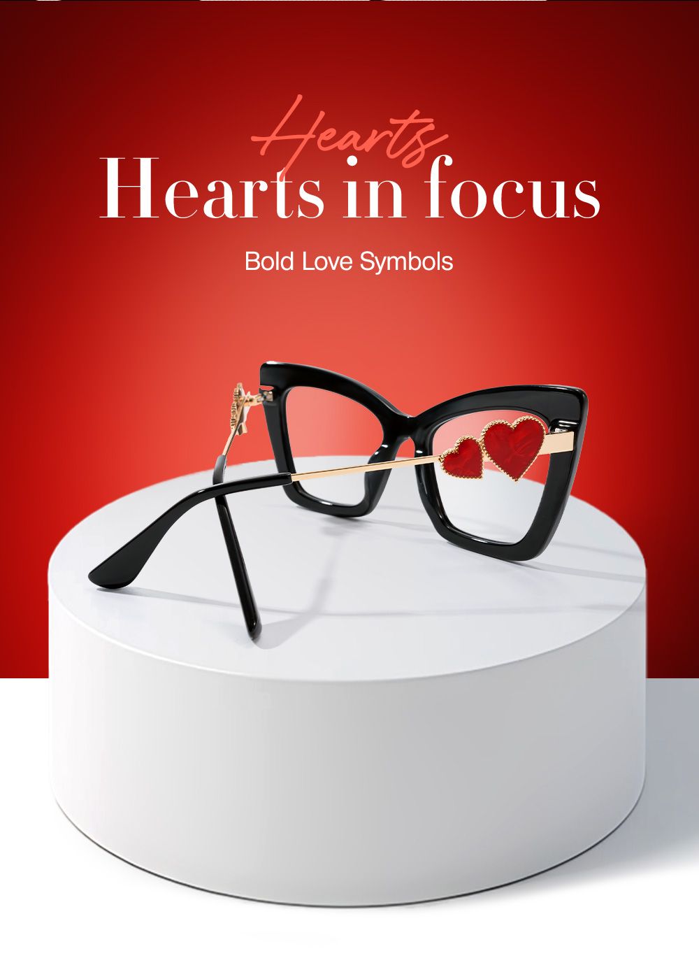 Lacretia - Butterfly Black Eyeglasses | Vooglam