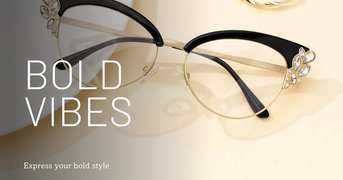 Bold Statement Glasses | Vooglam