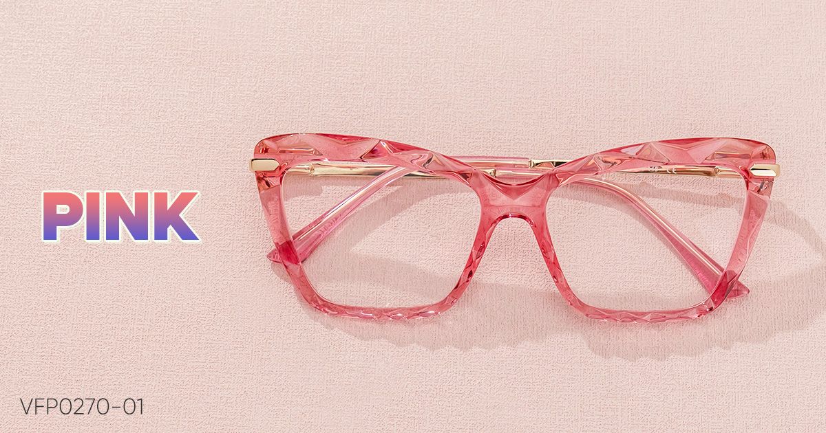 Pink Glasses Frames | Vooglam