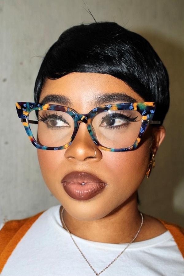Mariana - Cat Eye Floral Eyeglasses | Vooglam