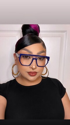 Inerney - Aviator Black Eyeglasses | Vooglam