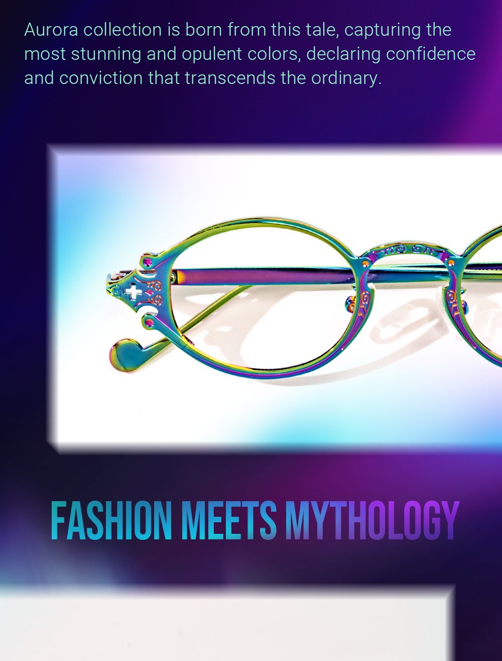 Callum - Oval Multicolor Eyeglasses | Vooglam