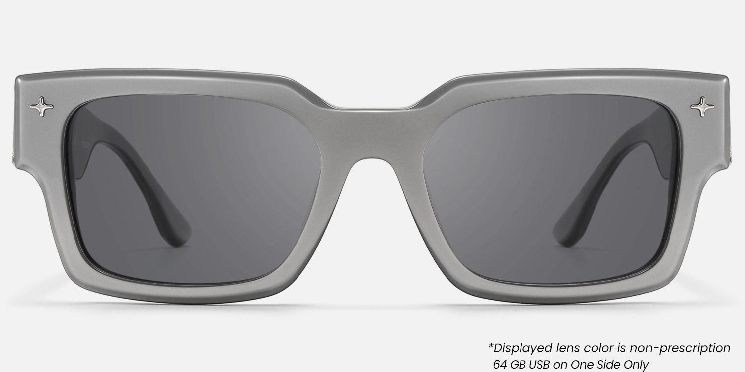 The Programmer - Chunky Black USB Glasses | Vooglam