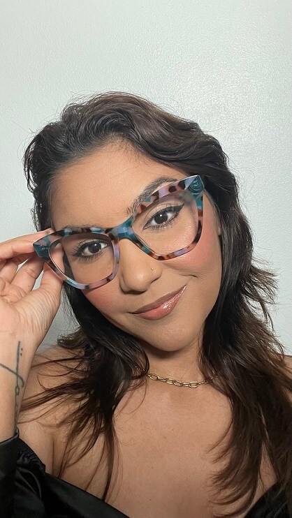 Butta - Cat Eye Pink/Tortoise Eyeglasses | Vooglam