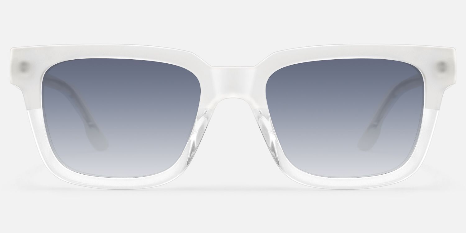 Strobe - Rectangle Two-tone Eyeglasses | Vooglam